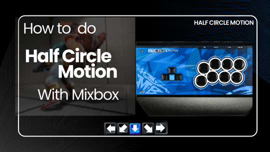 How to do Half Circle Motion / 180 with Mixbox Controller – Mixboxarcade
